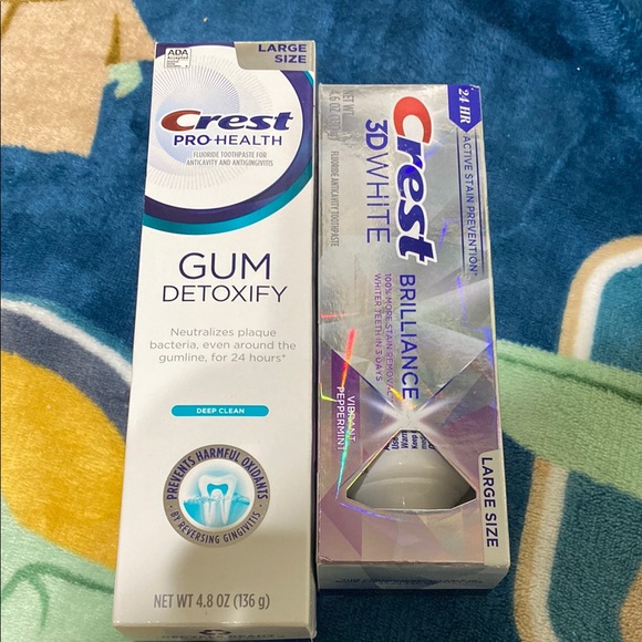 Crest | Other | Crest Prohealth Gum Detoxify And 3d White Toothpaste ...